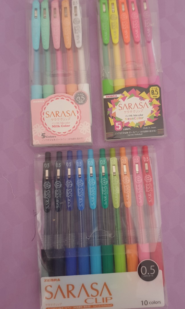 SARASA gel ink pen, Hobbies & Toys, Stationery & Craft, Other ...