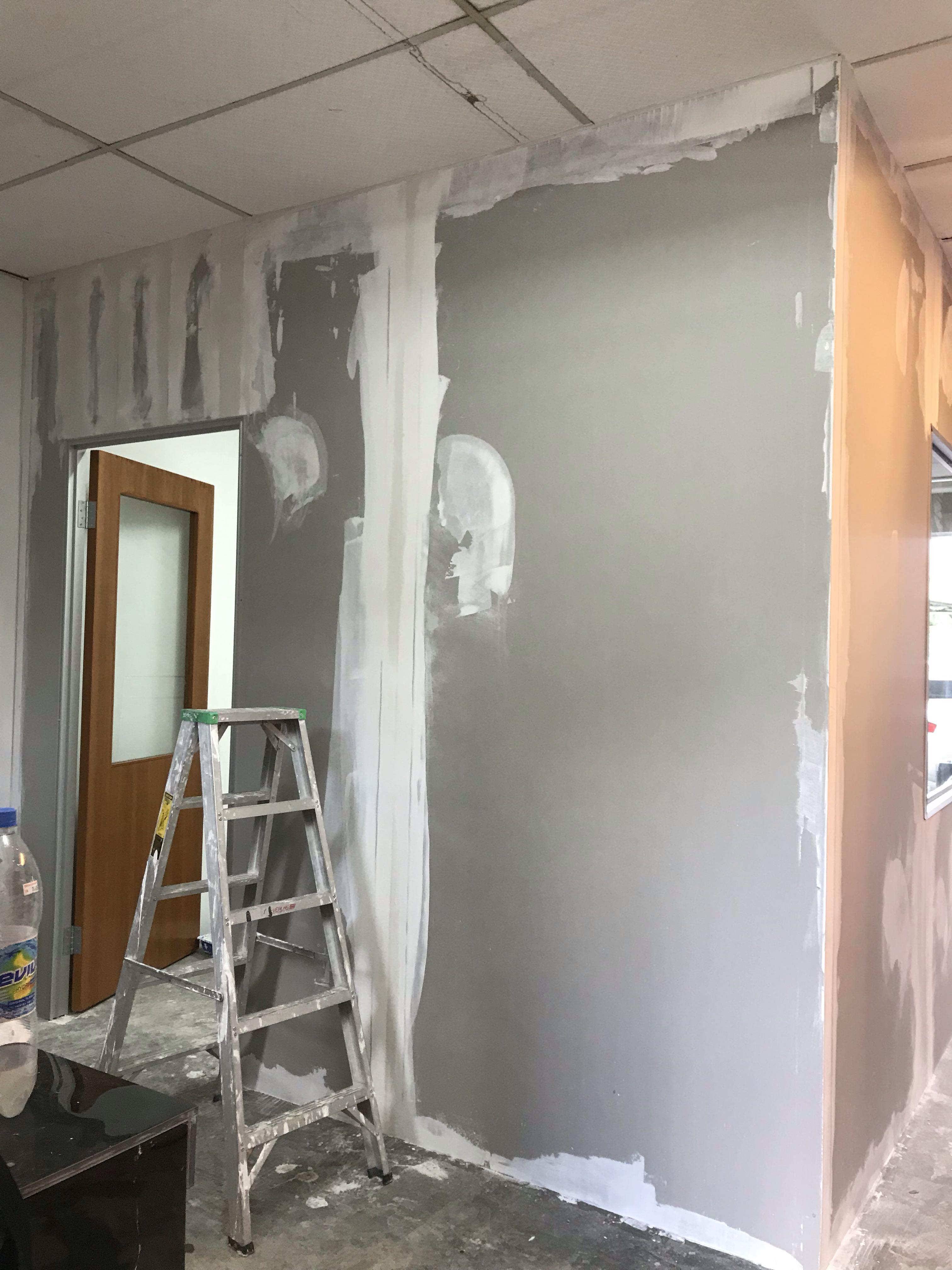 Service Pemasangan Dinding Partition Gypsum boleh cat untuk indoor ...