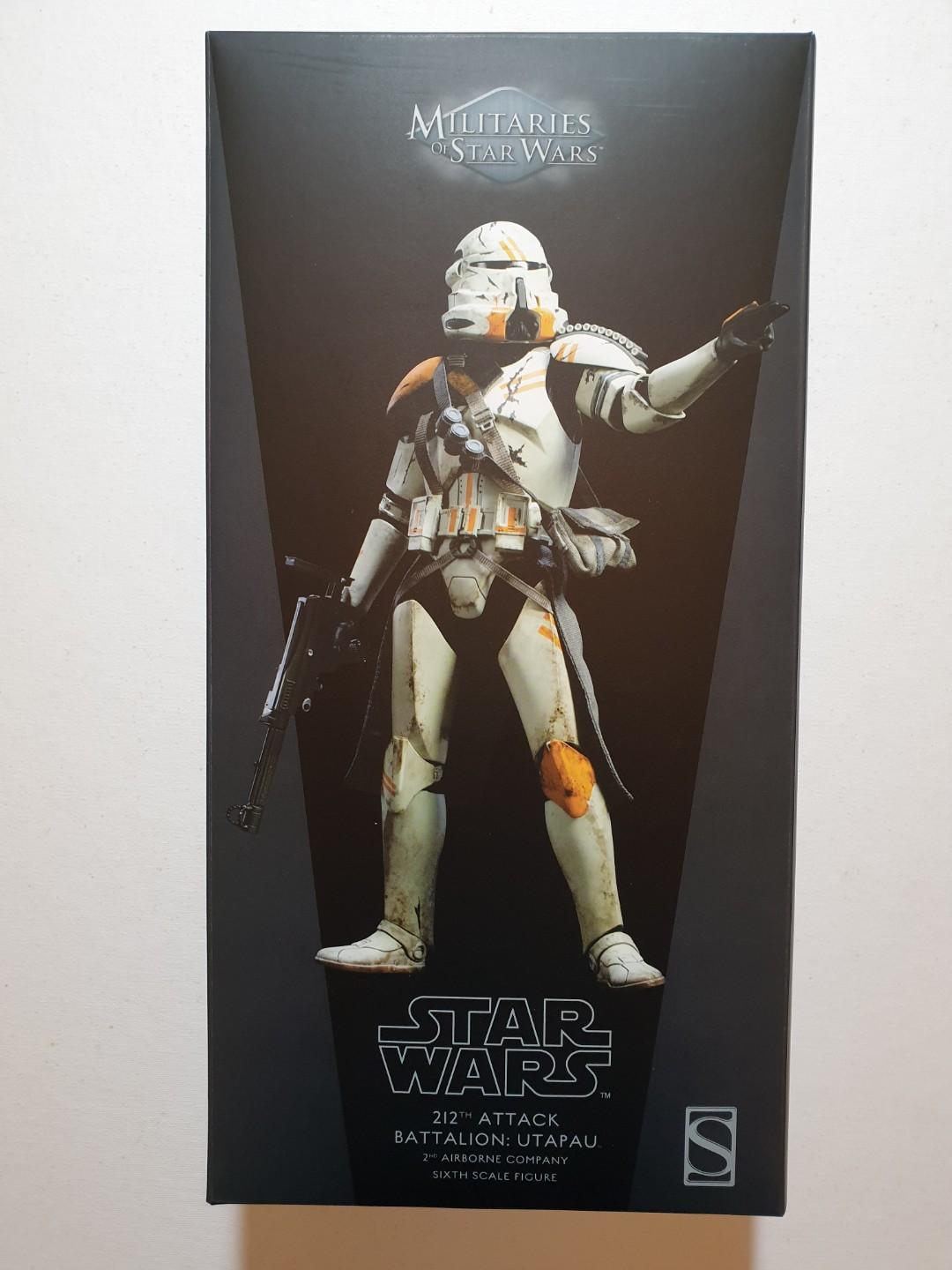 Sideshow Star Wars Utapau Airborne Trooper (stormtrooper, mandalorian ...