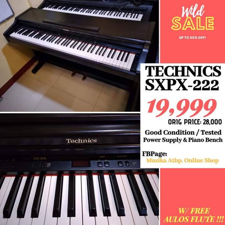 Technics SXPX 222 Digital Piano, Hobbies & Toys, Music & Media, Musical ...