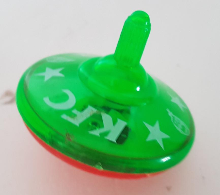 Vintage 1960's Spinning Top Toys, Colourful Spin Tops, KFC Promotional ...