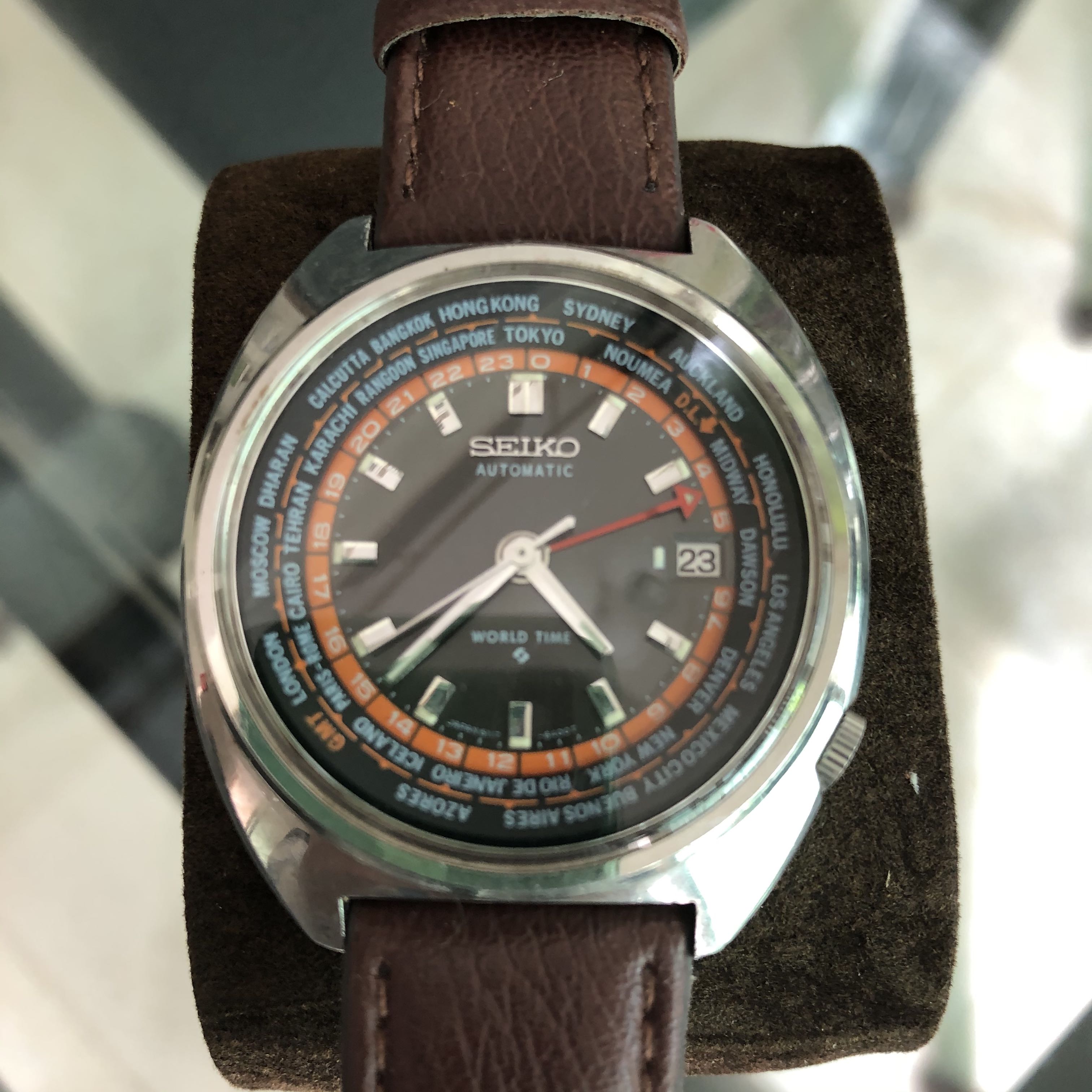 Vintage Seiko Worldtime 6117-6400, Men's Fashion, Watches & Accessories ...