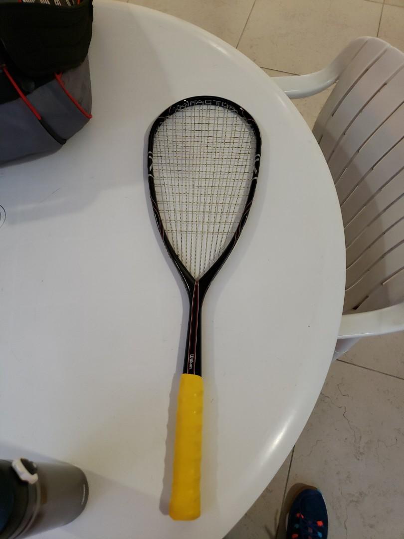 Wilson K 135 squash racket/racquet, Sports Equipment, Sports & Games ...