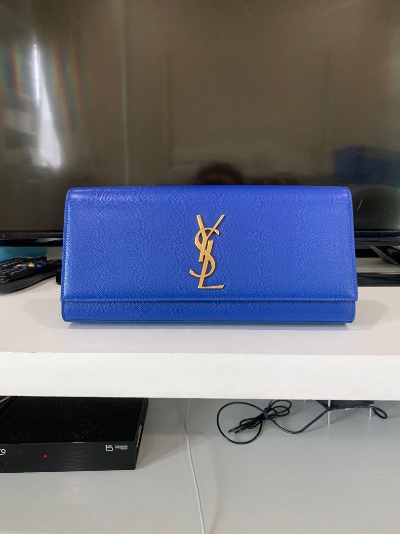 YSL Clutch, Luxury, Bags & Wallets on Carousell