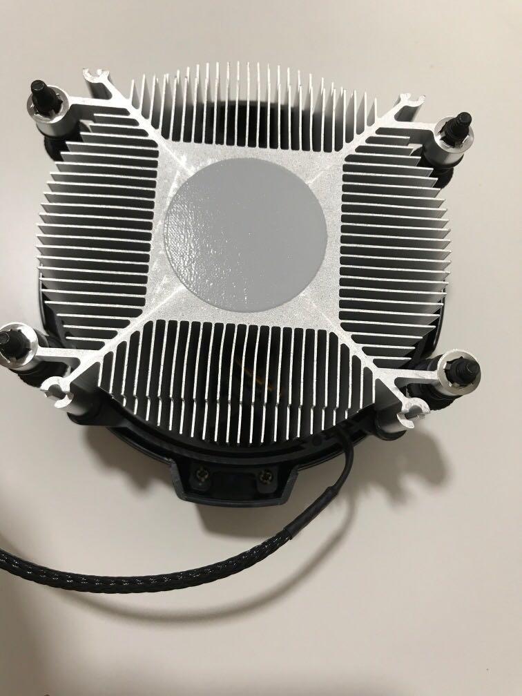 AMD Wraith spire CPU cooler (Old version with copper), Computers & Tech ...