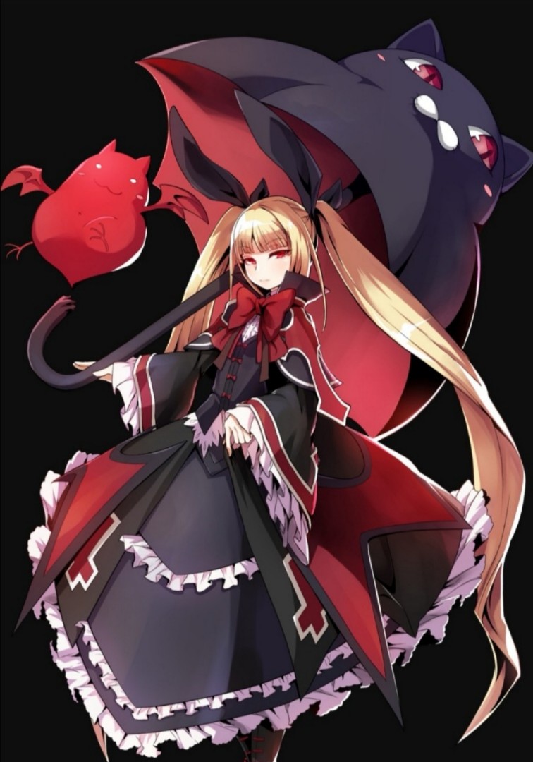 Blazblue Rachel Alucard cosplay costume gothic lolita, Hobbies & Toys ...