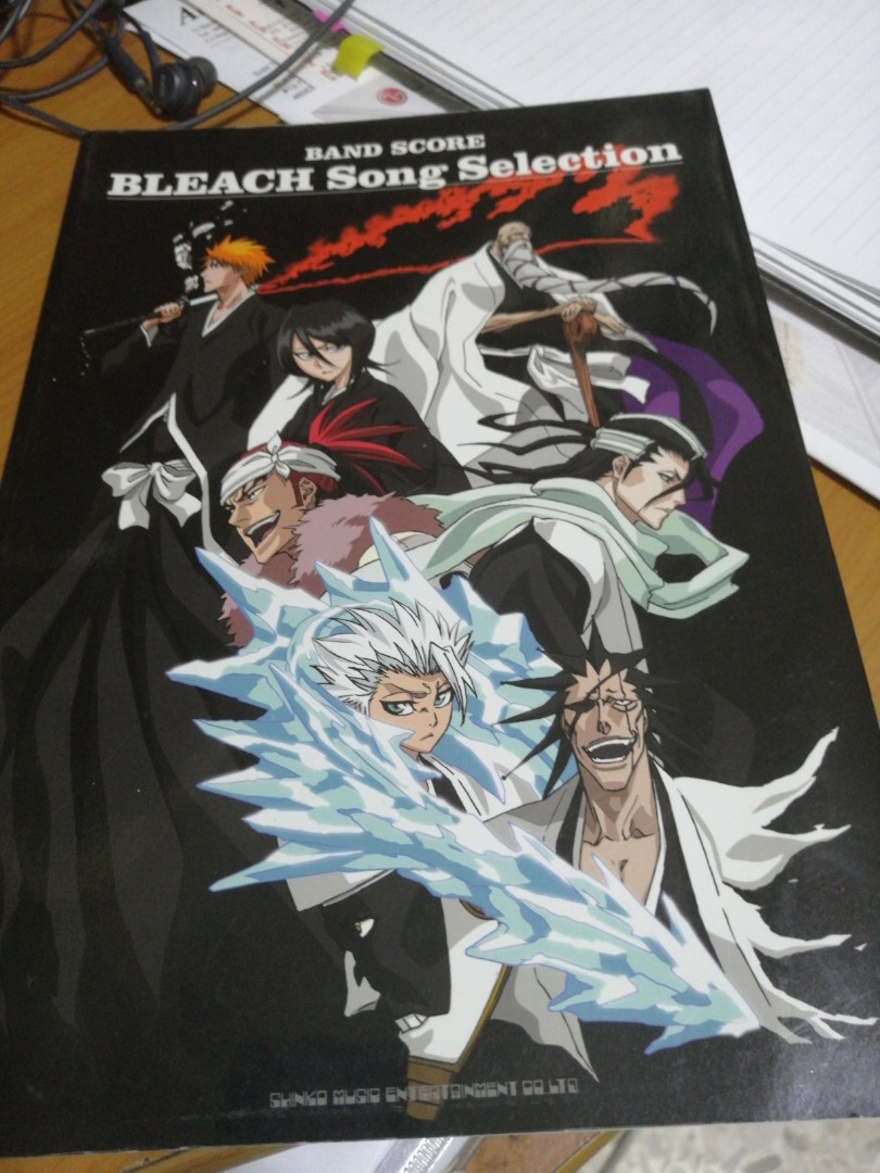 Bleach anime Band Score Drum guitar bass keyboard, Hobbies & Toys ...