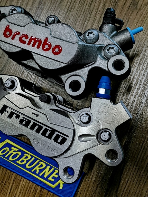 Brembo P4 P2 Vs Frando F101 F901 brake caliper, Motorcycles, Motorcycle ...