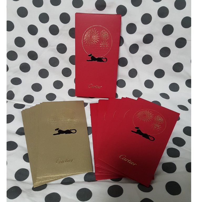 Cartier Red Packet (9 Gold 8 Red Only), Everything Else on Carousell