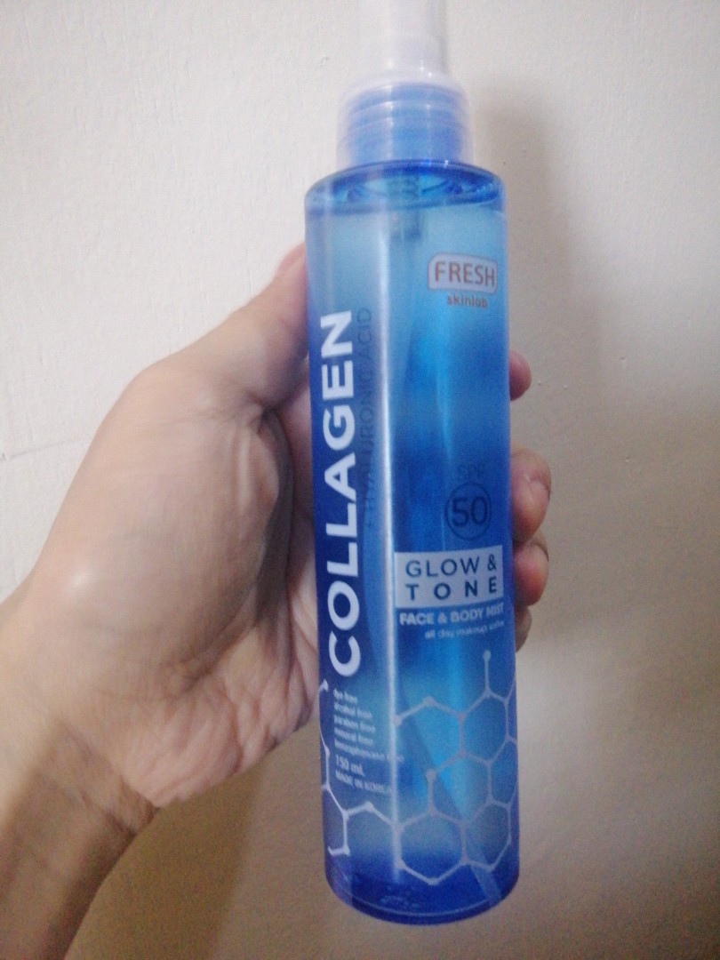 Collagen Face and Body Mist with SPF50, Beauty & Personal Care, Face ...