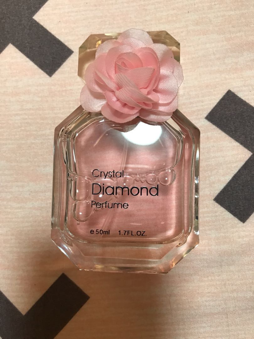 Crystal Diamond Perfume with FREEBIES, Beauty & Personal Care ...