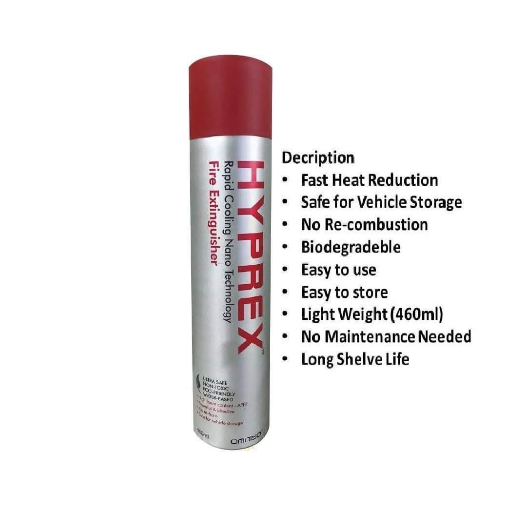 HYPREX Rapid Cooling Nanotechnology Fire Extinguisher, Health ...