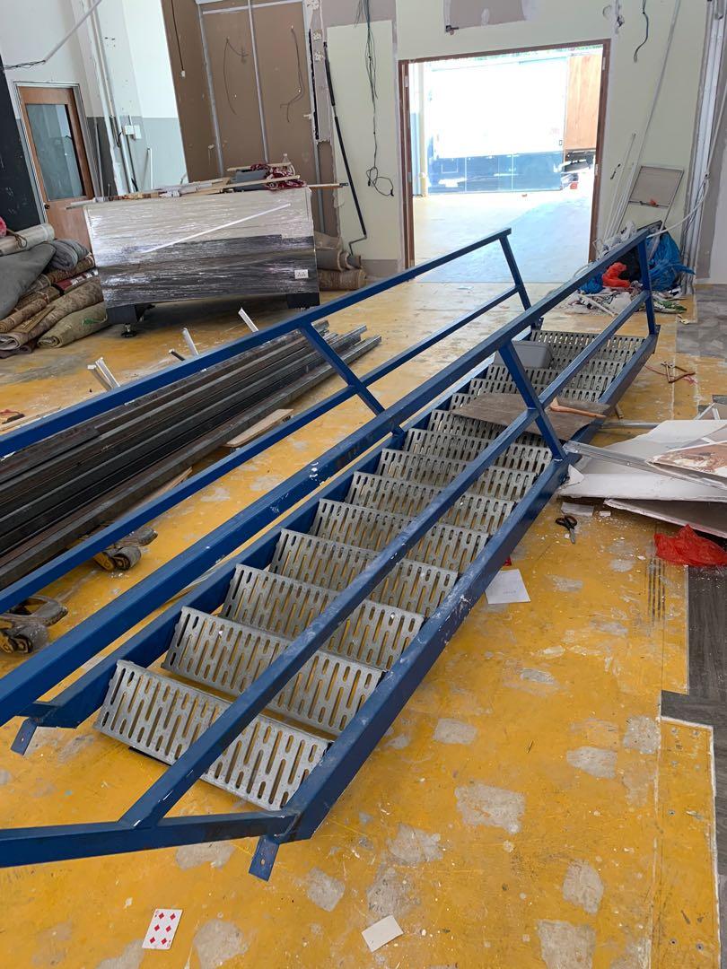 Industrial racking stairs, Furniture, Others on Carousell