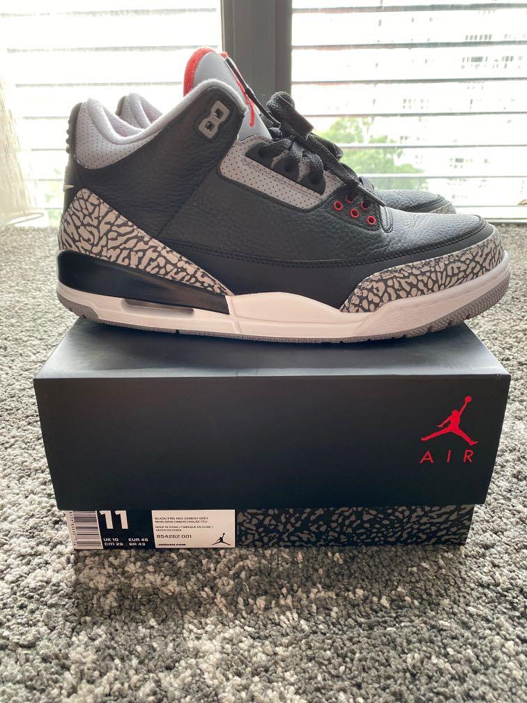 Jordan 3, Men's Fashion, Footwear, Sneakers on Carousell
