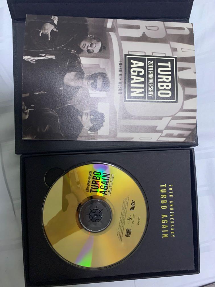 K-Pop Album - Again, Turbo 20th Anniversary Album, Hobbies & Toys ...