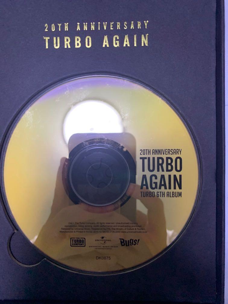 K-Pop Album - Again, Turbo 20th Anniversary Album, Hobbies & Toys ...