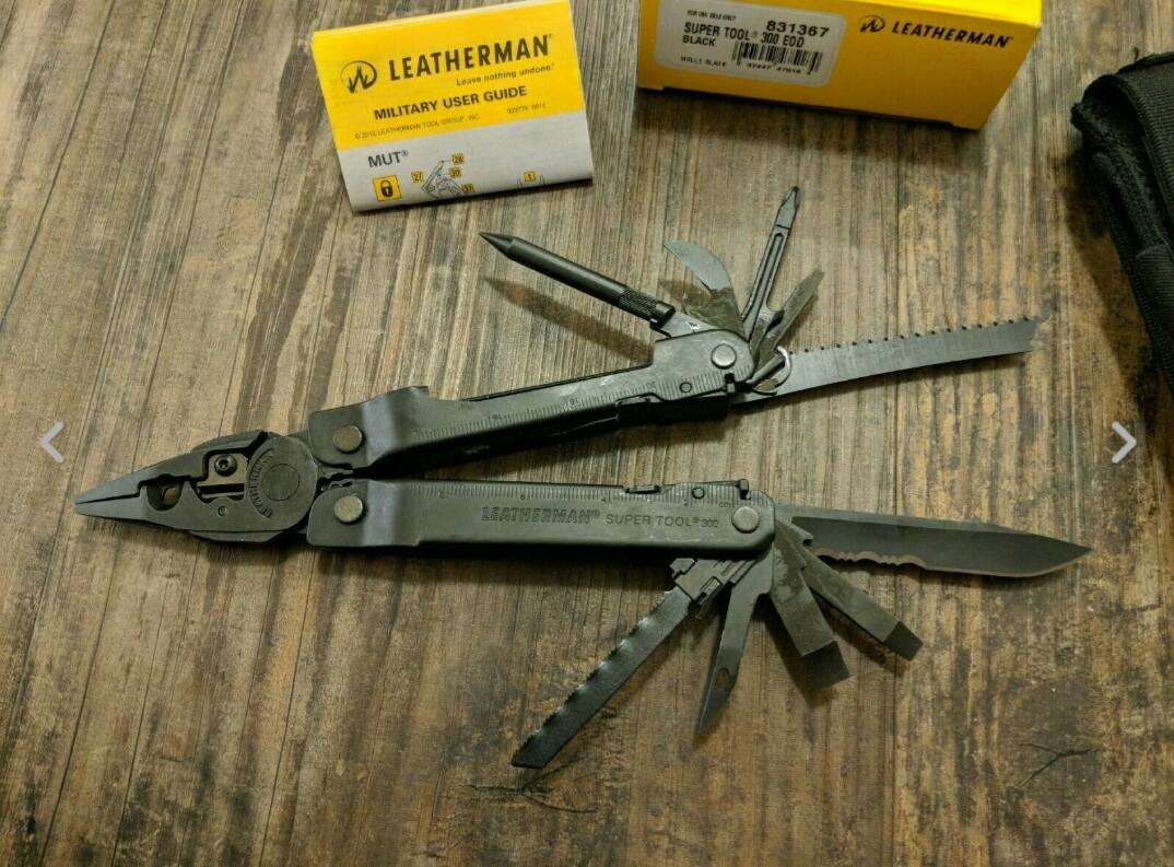 LEATHERMAN SUPERTOOL 300 EOD 831367 (Made in USA) EDC Multitools Gerber ...