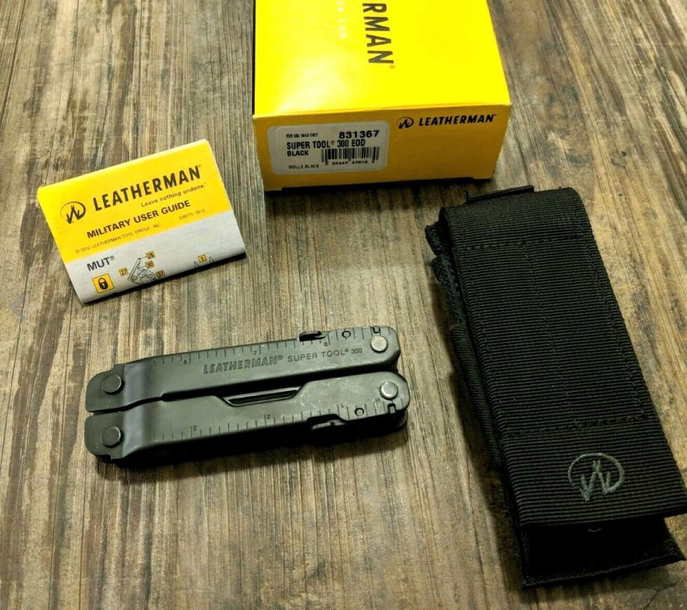 LEATHERMAN SUPERTOOL 300 EOD 831367 (Made in USA) EDC Multitools Gerber ...