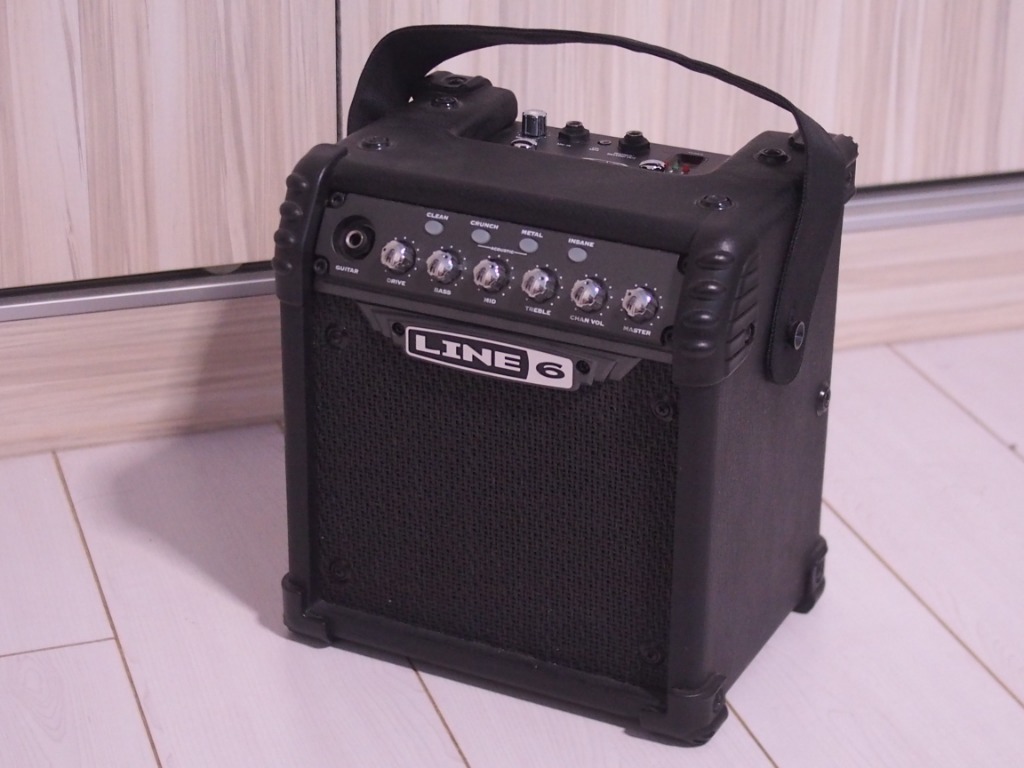 Line6 Micro Spider 6-Watt Battery Powered Guitar Amplifier, Hobbies ...