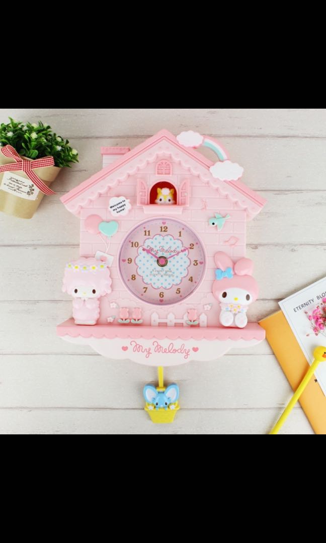 My melody clock, Everything Else on Carousell