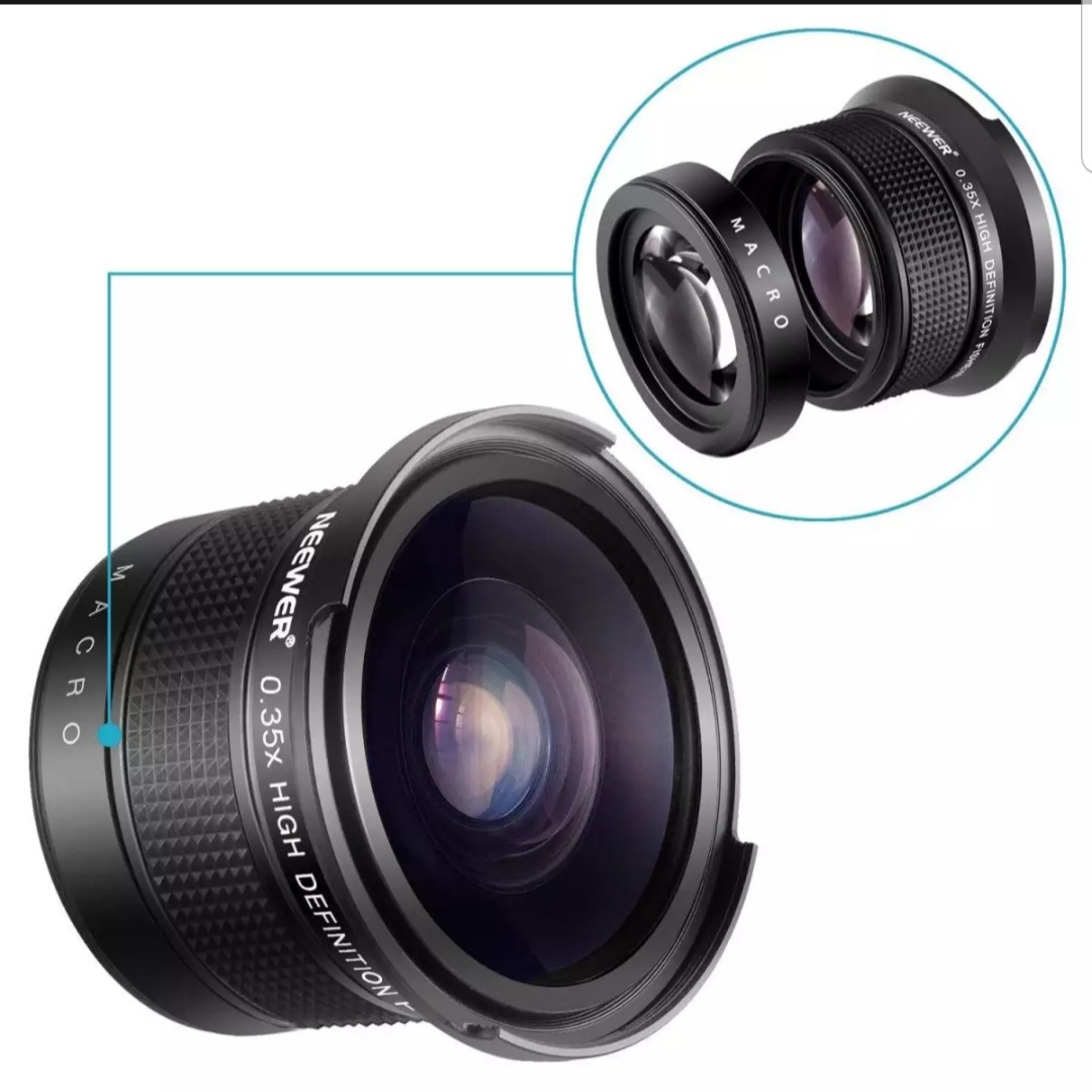 Neewer Fisher lens, Photography, Lens & Kits on Carousell