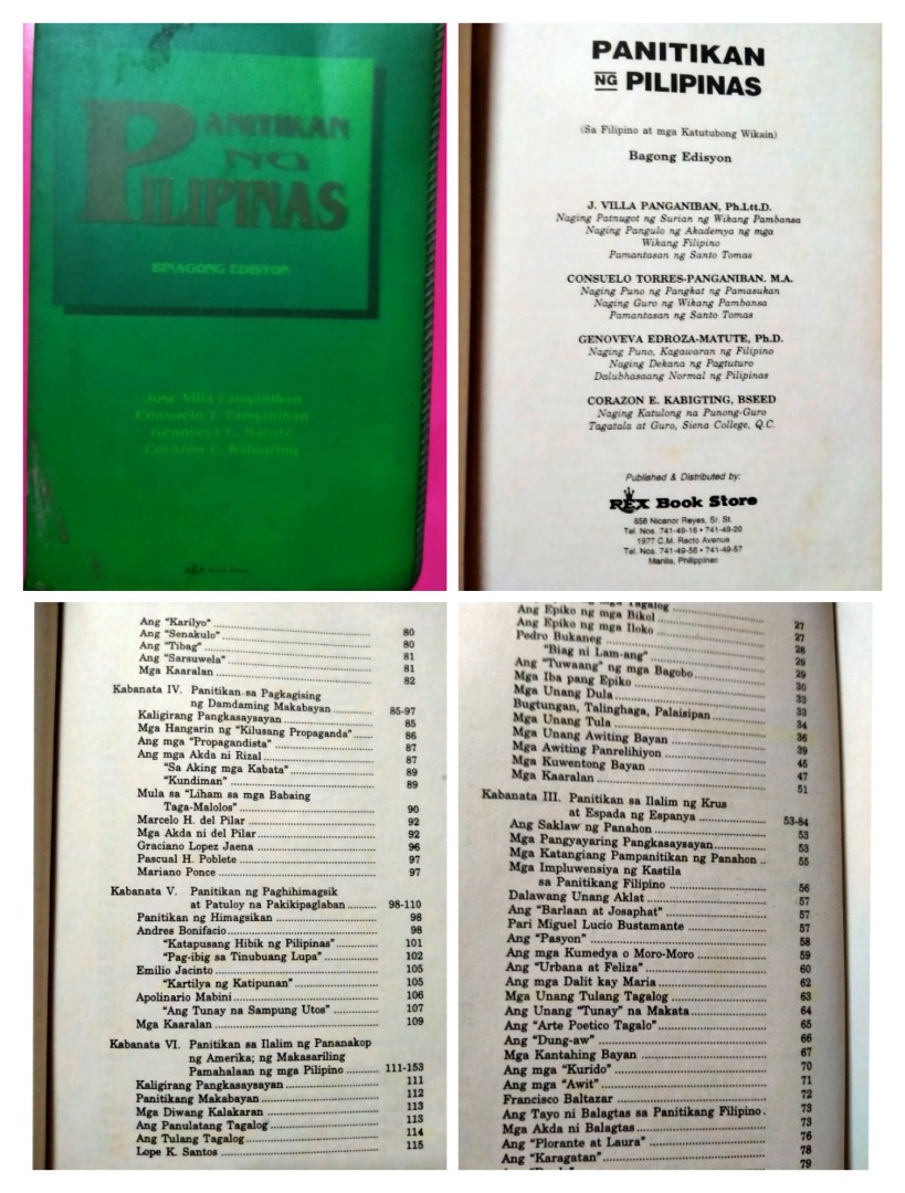 Panitikan Ng Pilipinas Book