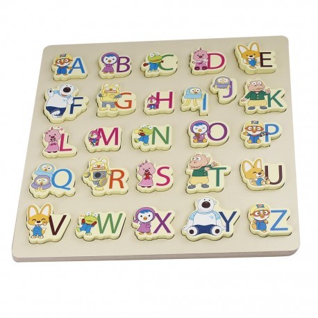 Pororo Alphabet Board, Hobbies & Toys, Toys & Games on Carousell