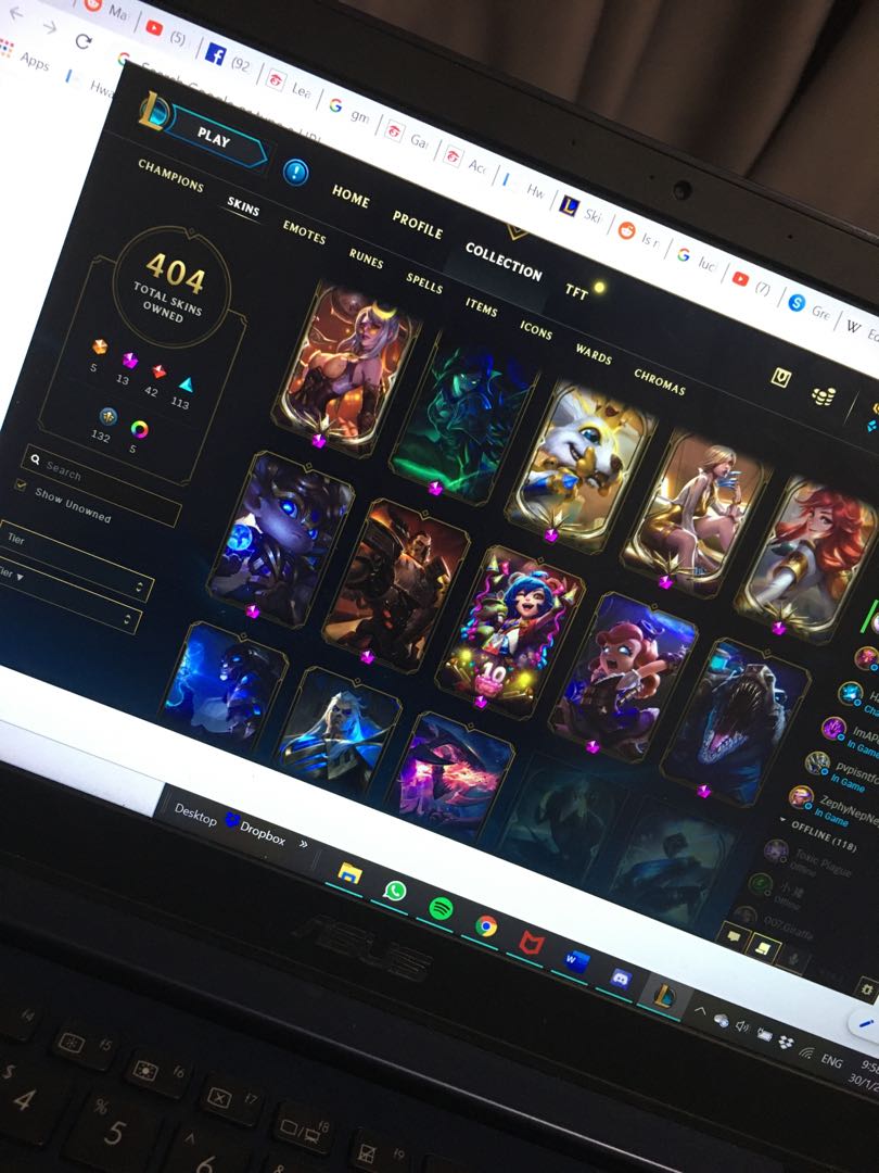 PRO League of Legends account, Video Gaming, Gaming Accessories, Game ...