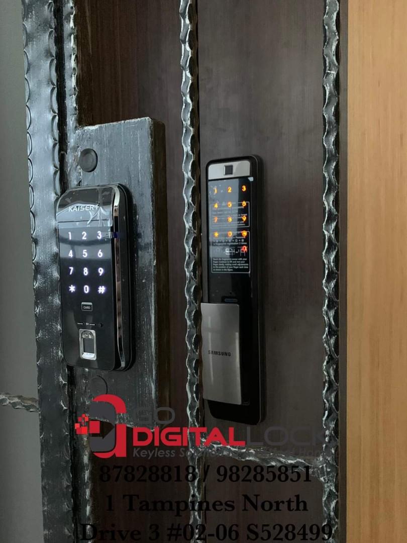 Samsung 609 + Kaiser gate lock, Furniture & Home Living, Security ...