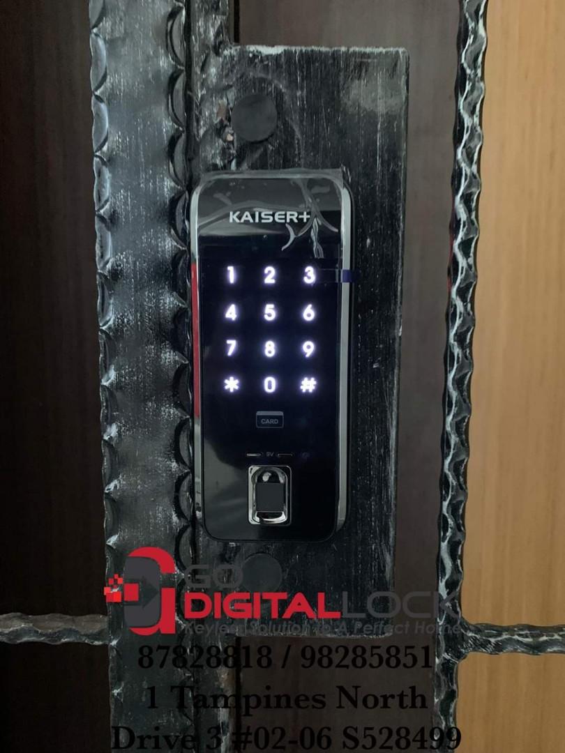 Samsung 609 + Kaiser gate lock, Furniture & Home Living, Security ...