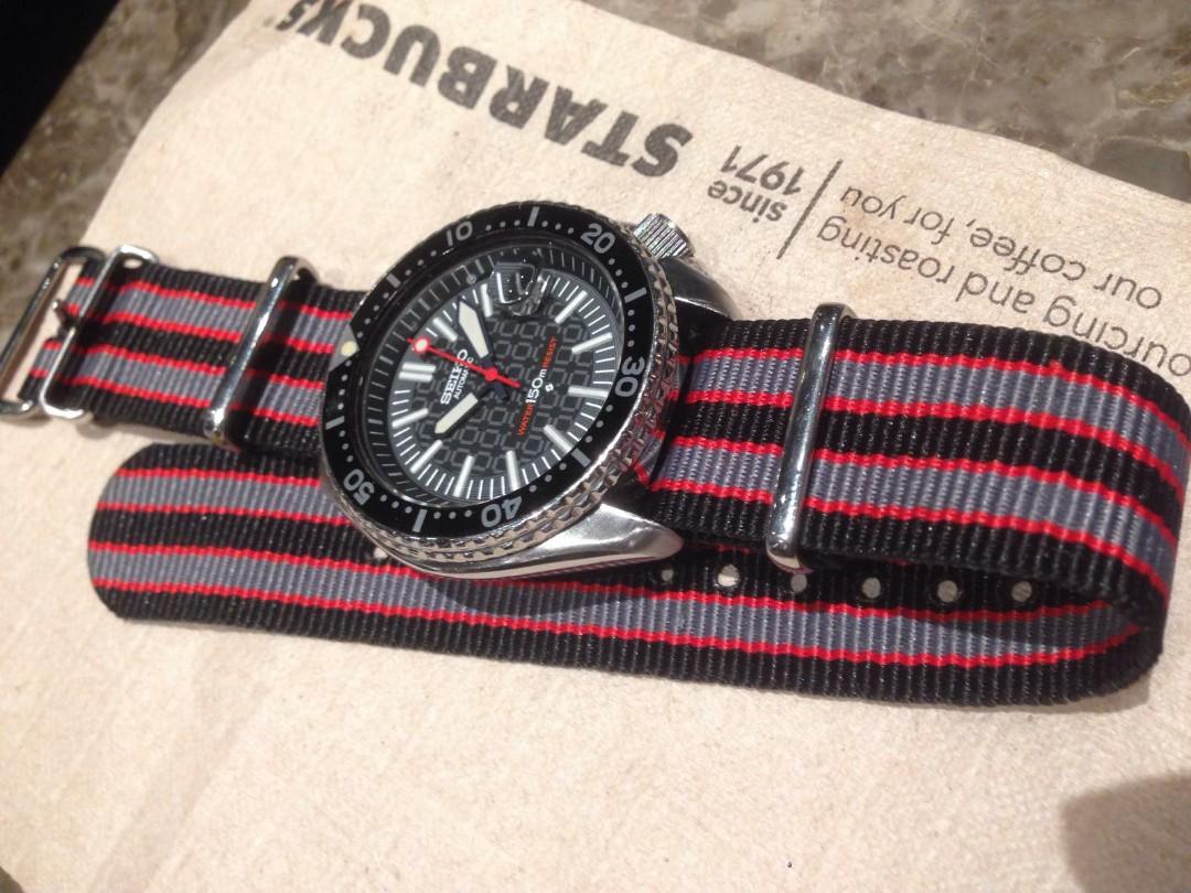 Seiko 7002 Modified Divers Watch, Men's Fashion, Watches & Accessories ...