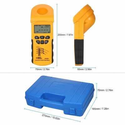 SMART SENSOR Professional Digital LCD Ultrasonic Cable Height Meter ...