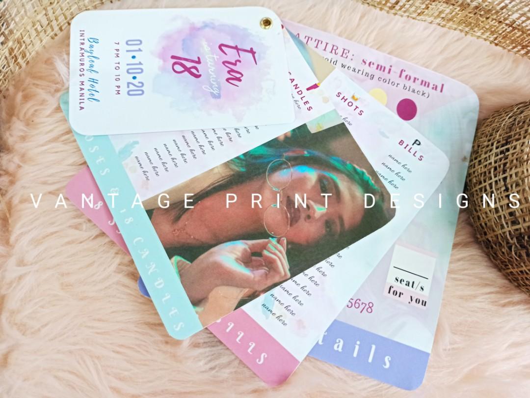 Unique Fan Invitation, Hobbies & Toys, Stationary & Craft, Occasions ...