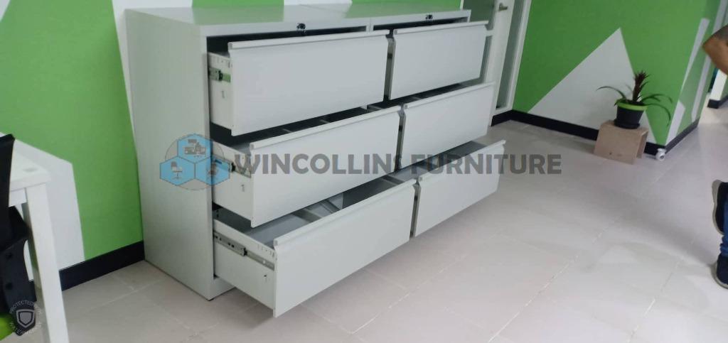 3 layer lateral cabinet - Filing cabinet, Furniture & Home Living ...