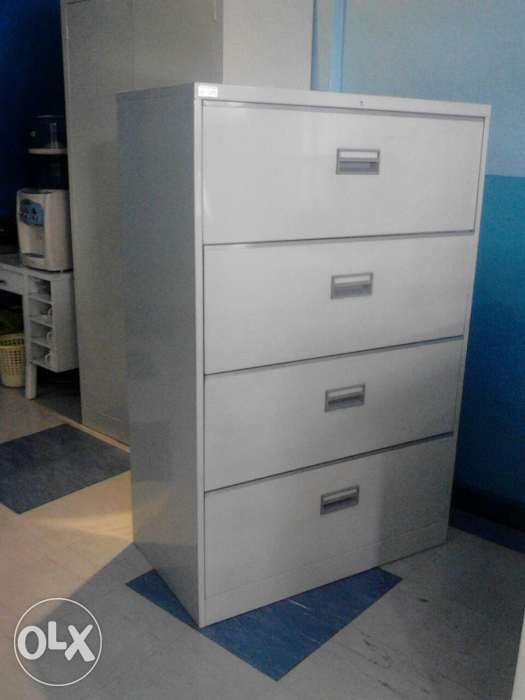 4 layer lateral cabinet - filing cabinet, Furniture & Home Living ...