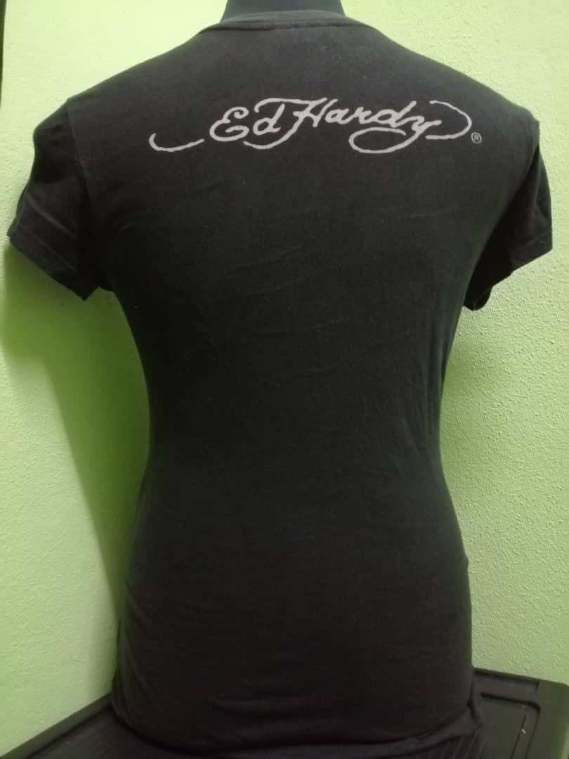 Ed hardy Hello kitty, Women's Fashion, Tops, Other Tops on Carousell