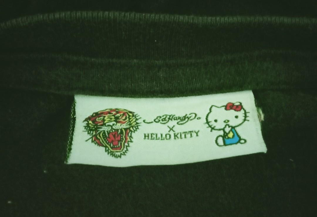 Ed hardy Hello kitty, Women's Fashion, Tops, Other Tops on Carousell