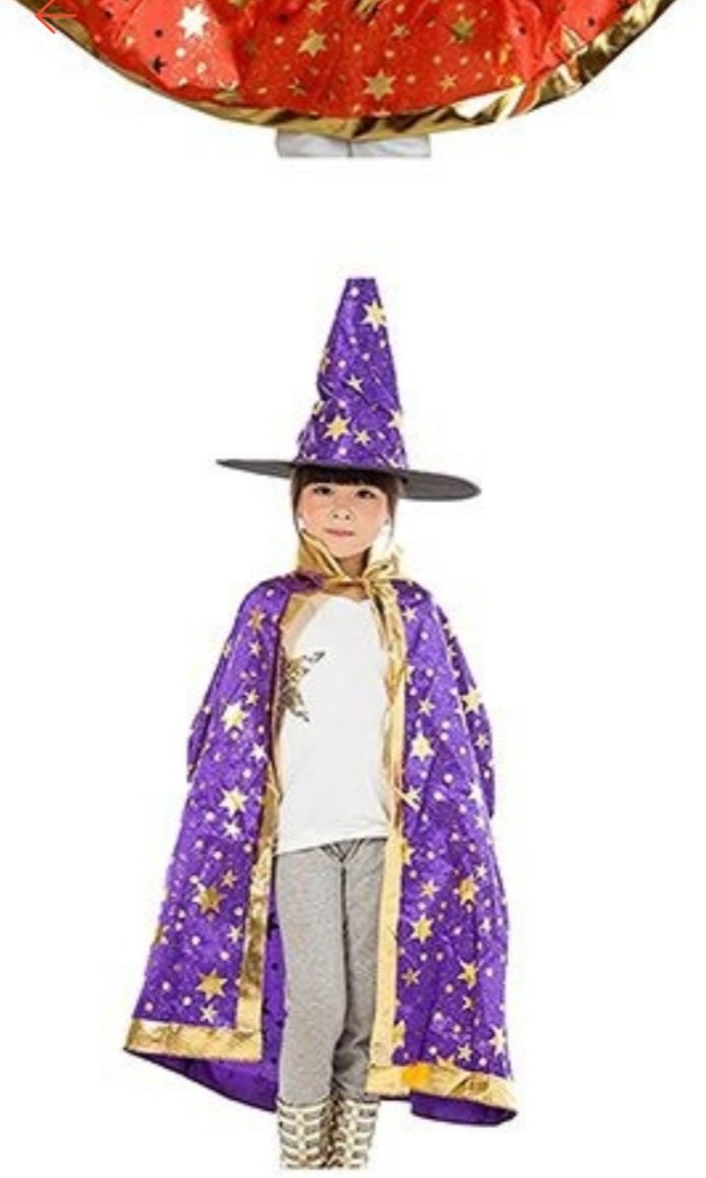 EK wizard inspired look (6-in-1 costume set), Babies & Kids, Babies ...