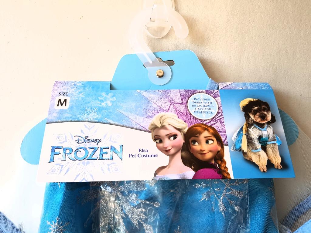 Elsa Frozen DOG costume *Med*, Pet Supplies, Homes & Other Pet ...