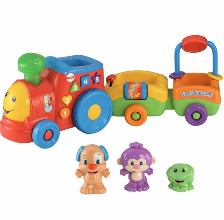 Fisher-Price Laugh & Learn Smart Stage Puppy’s Smart Train, Babies ...