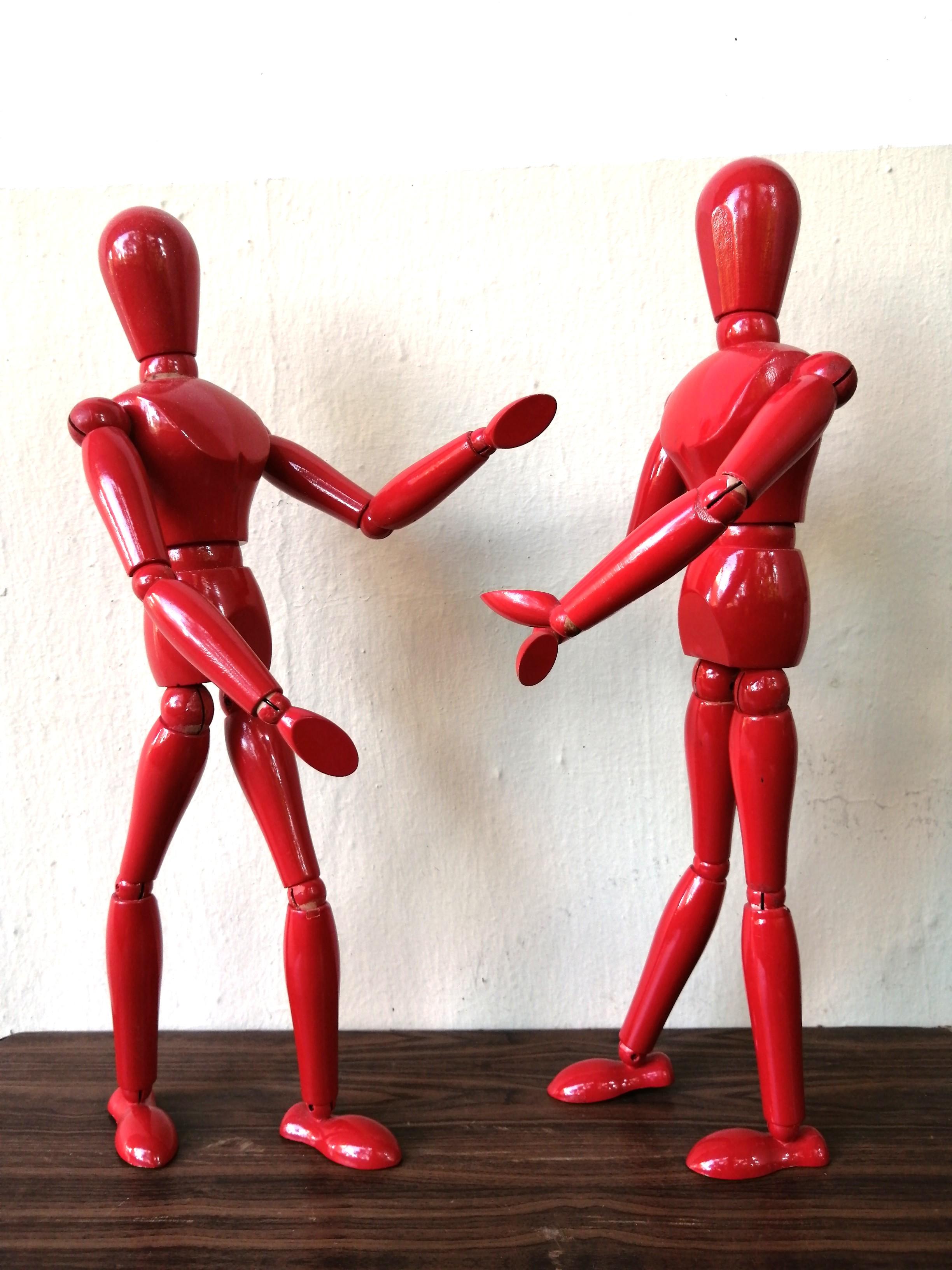 Fully articulated Artist Figures, Hobbies & Toys, Toys & Games on Carousell