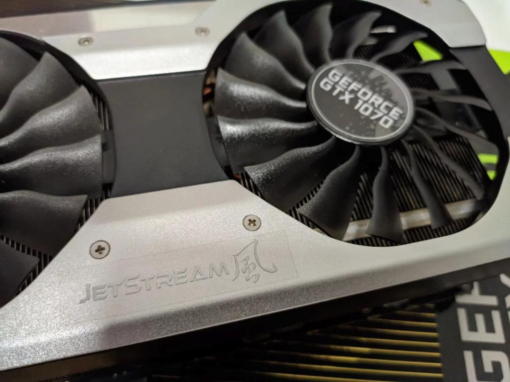 GeForce GTX 1070 Super JetStream 8GB, Computers & Tech, Parts ...