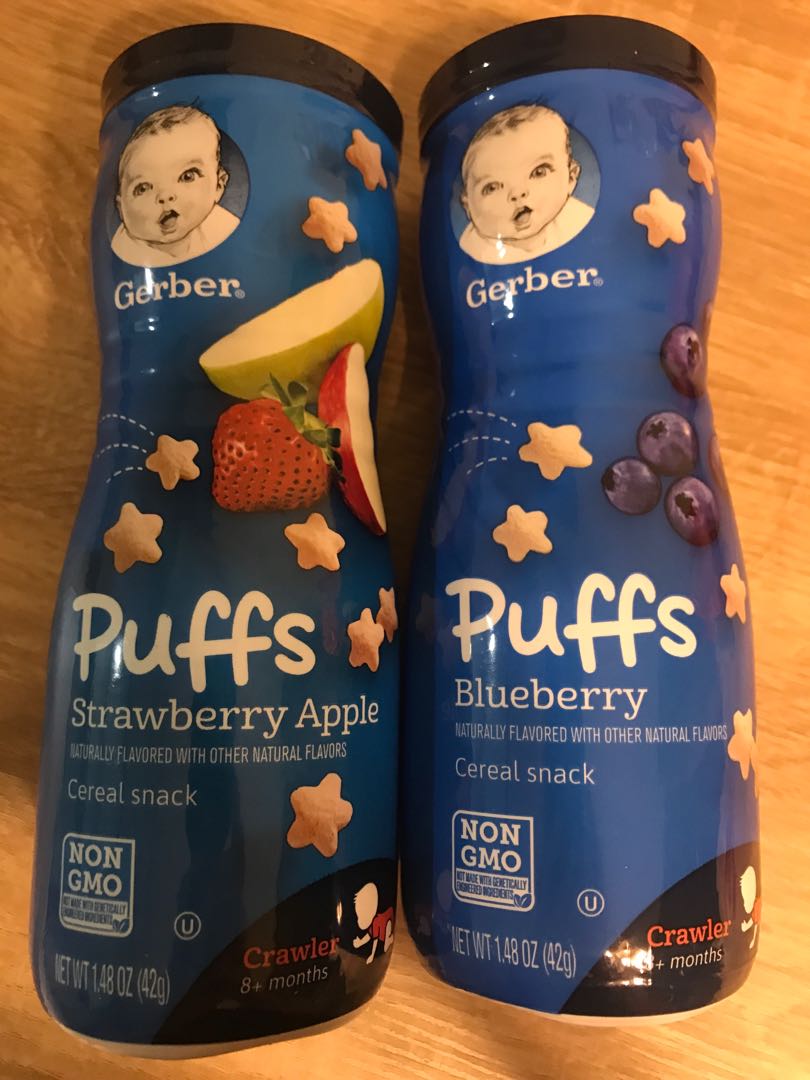Gerber Puffs, Babies & Kids, Nursing & Feeding on Carousell