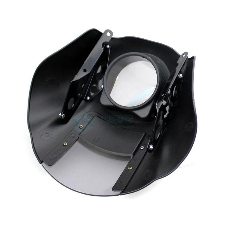 Harley Davidson fairings headcowl modified head cowl coverset smoke ...