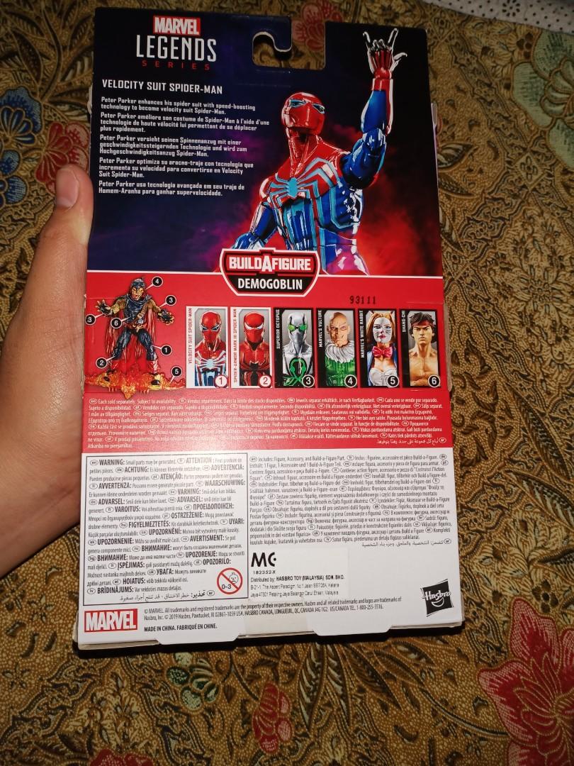 Marvel Legends velocity suit spider-man, Hobbies & Toys, Collectibles ...