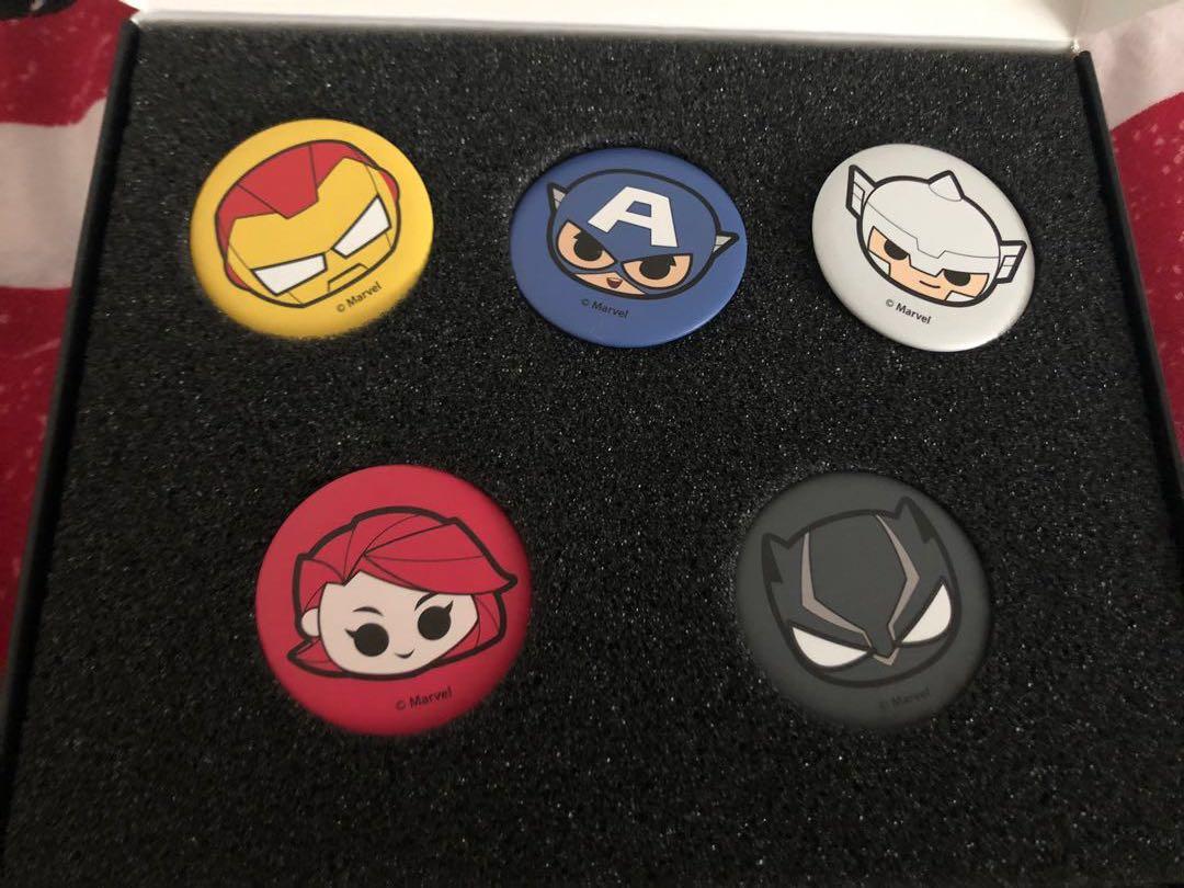 Marvel Studios Avengers Assemble Badge Set, Hobbies & Toys ...