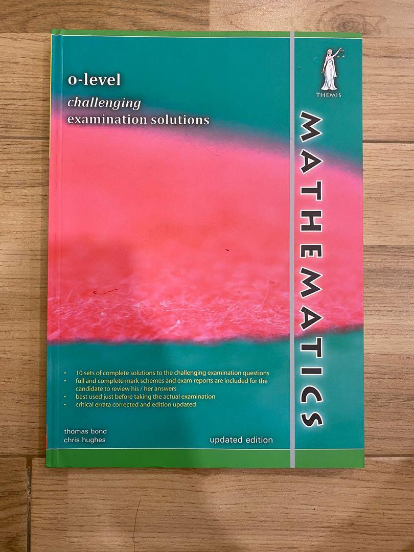 Mathematics O-level challenging examination solutions, Hobbies & Toys ...
