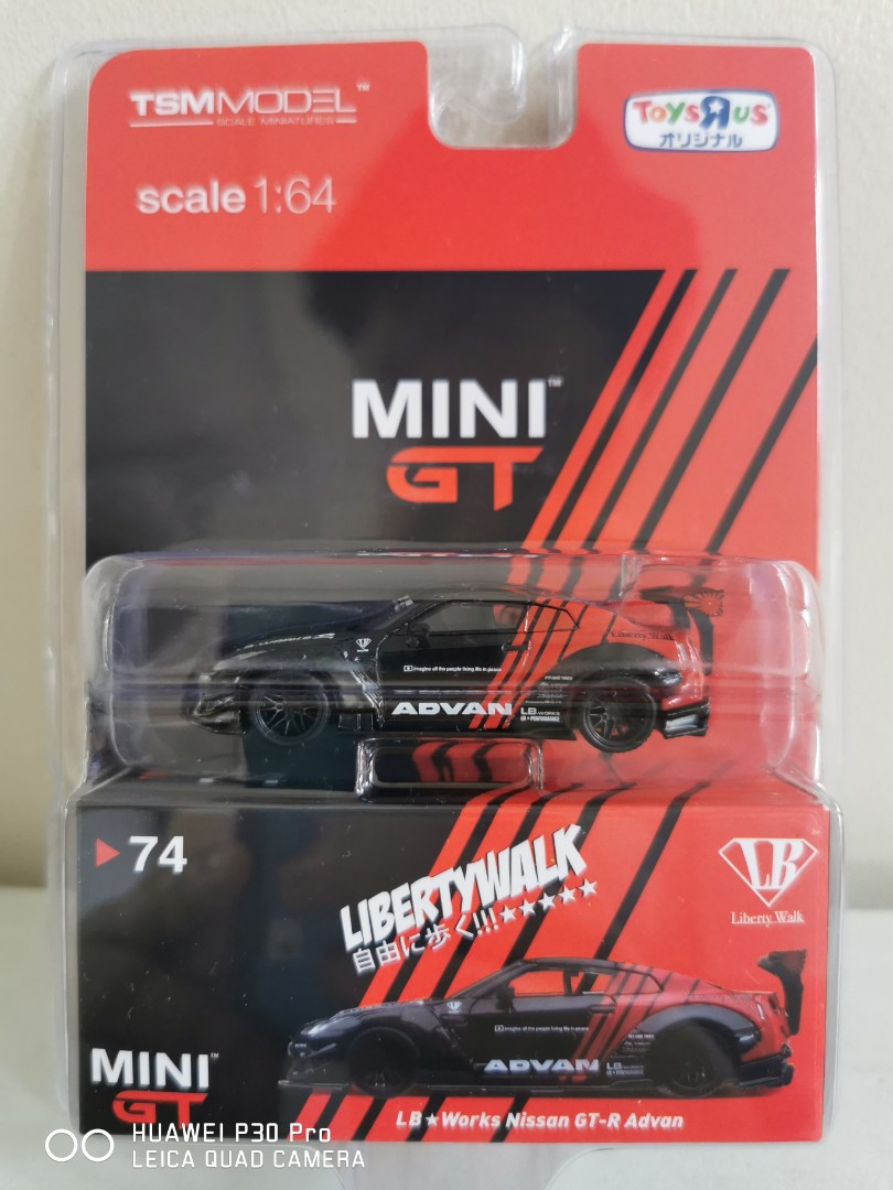 Mini GT Nissan Gtr Advan liberty walk, Hobbies & Toys, Toys & Games on ...