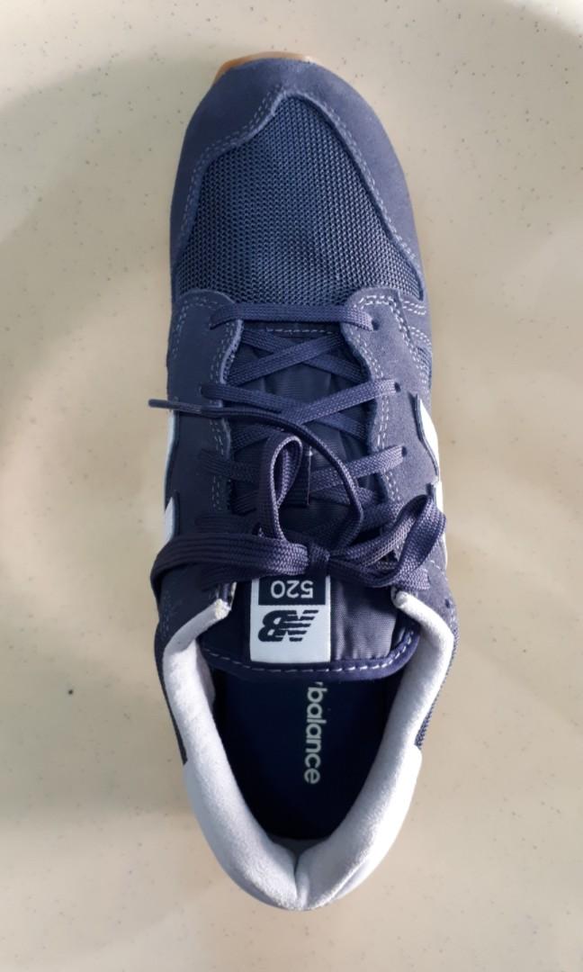 New Balance 520 Navy Blue, Men's Fashion, Footwear, Sneakers on Carousell