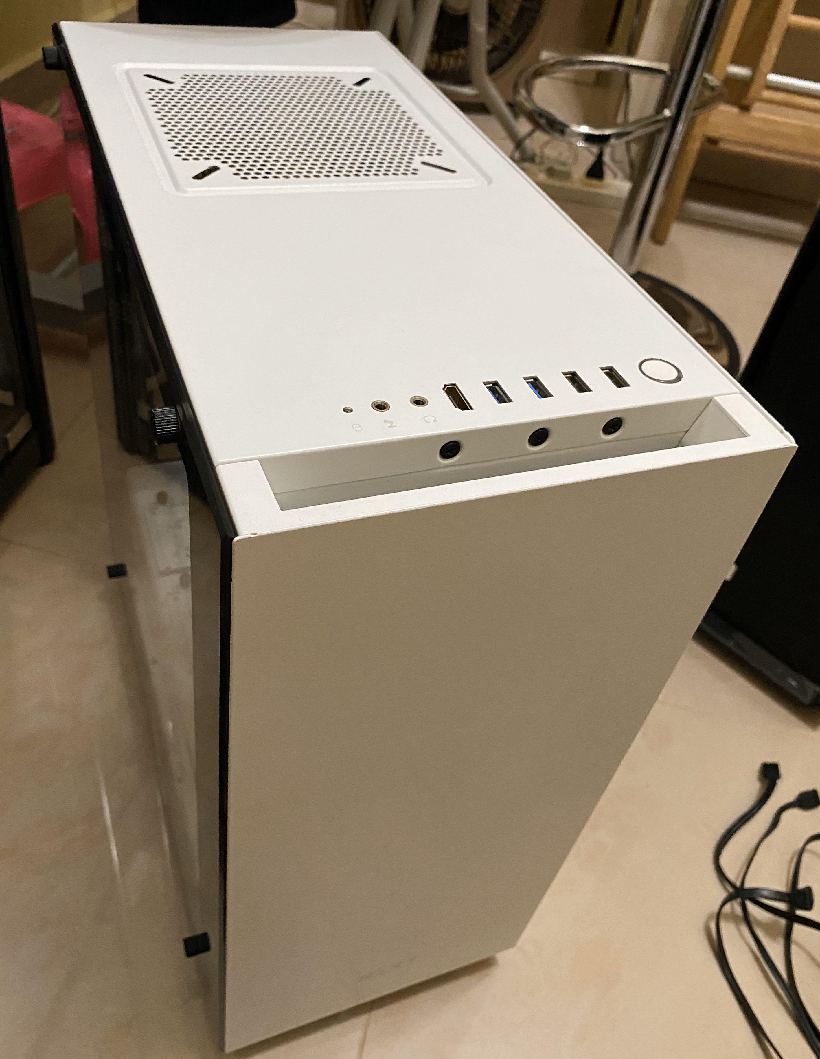 NZXT S340 Elite Mid Tower Case White, Computers & Tech, Parts ...